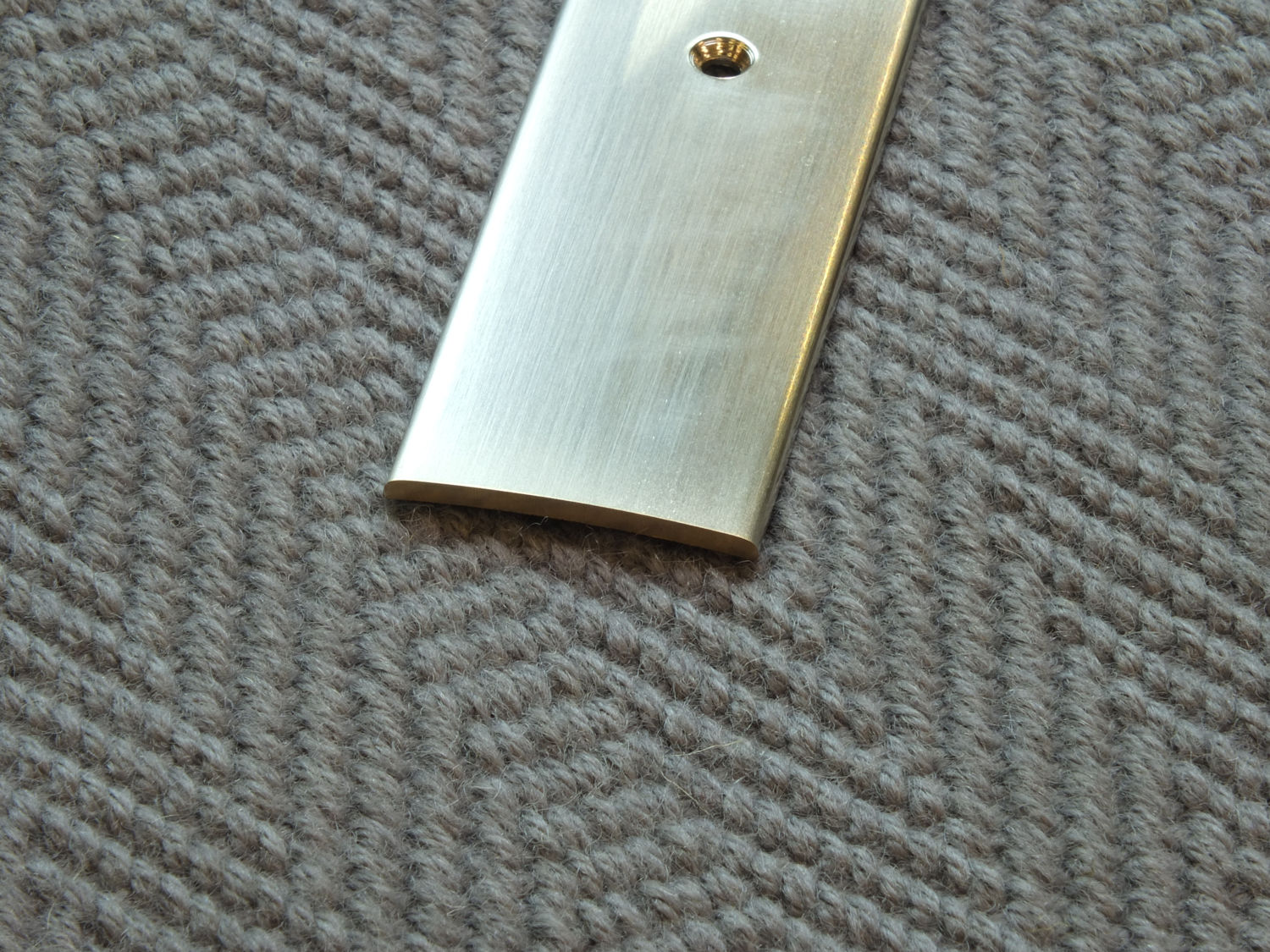 Threshold Cover Plate with Screws - Off The Loom