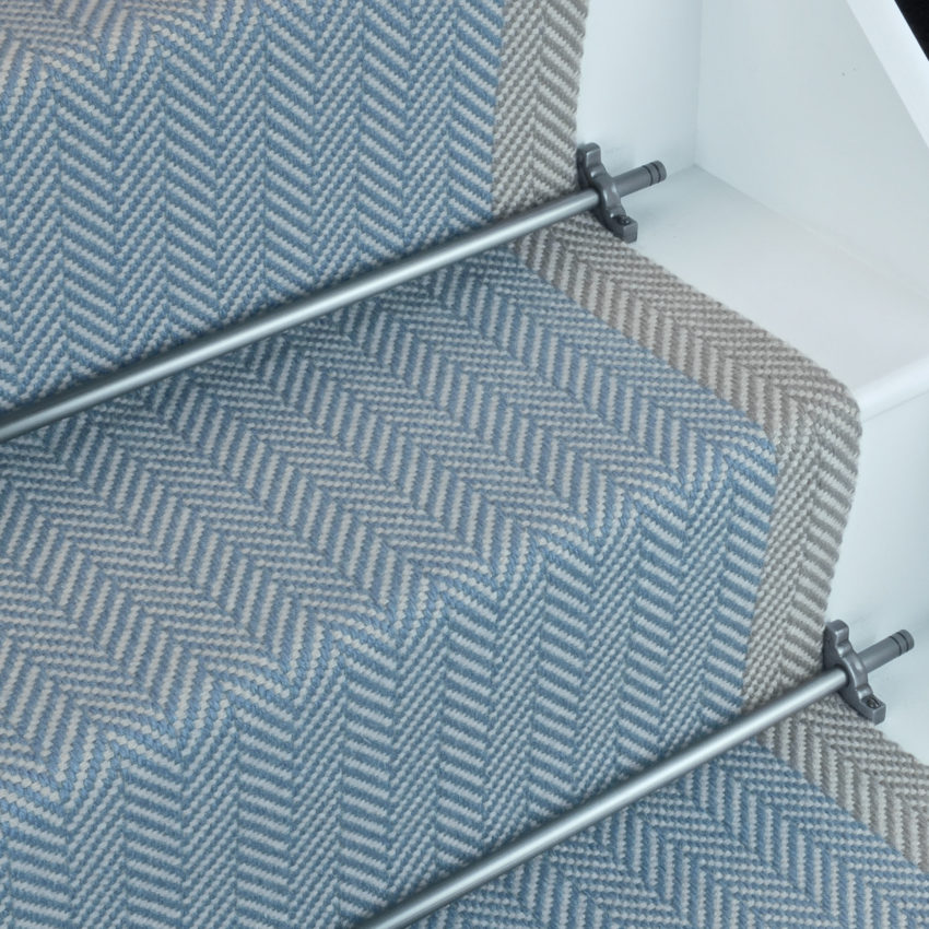 Felton Border - Marlin Blue - Off The Loom